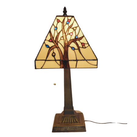 Tree of Life Stained Glass Lamp – Funky Skunk