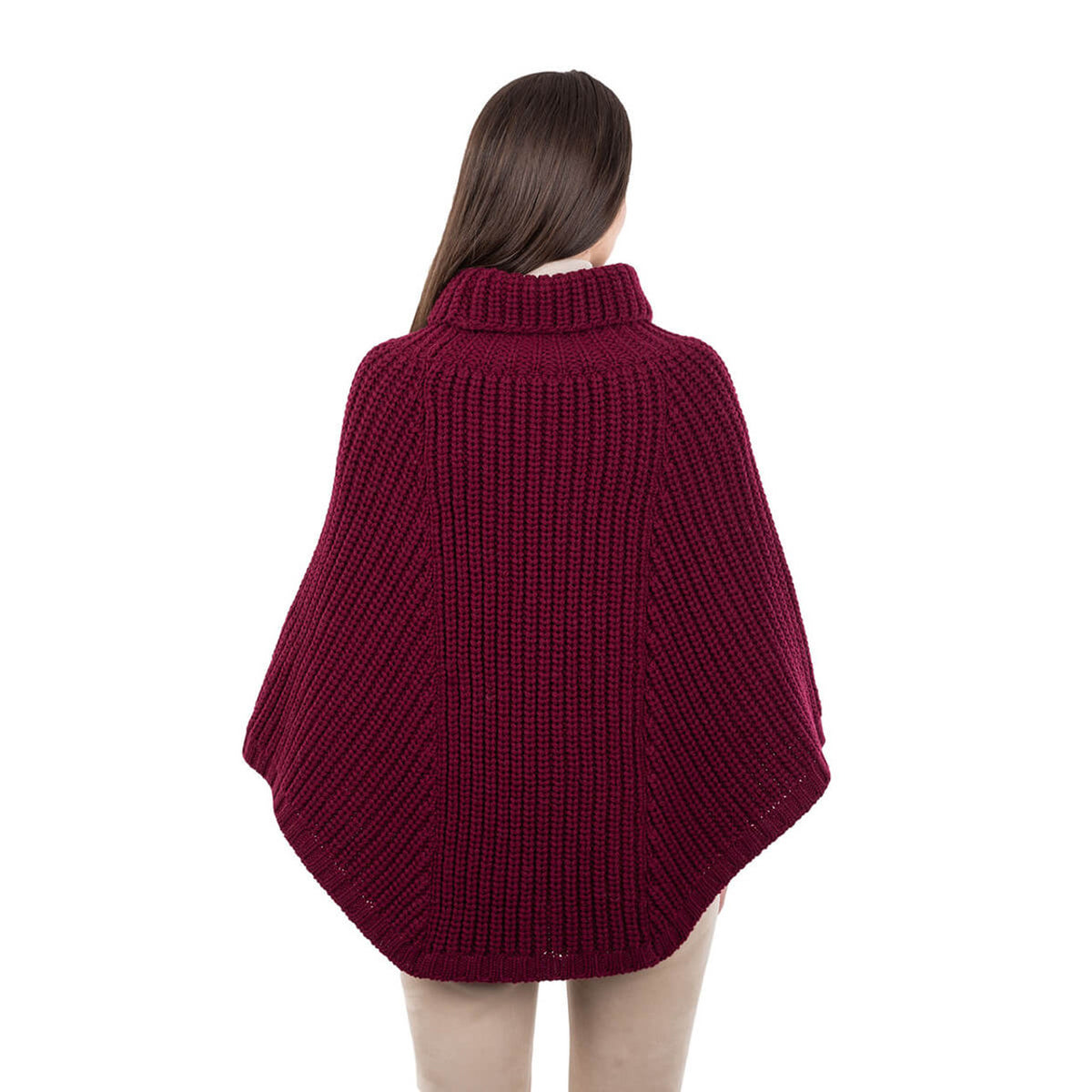 Cable Stitch Poncho – Funky Skunk