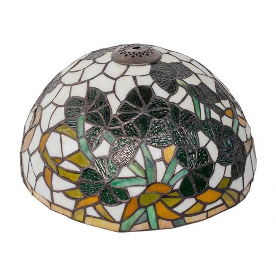 Shamrock Tiffany Stained Glass Lamp – Funky Skunk