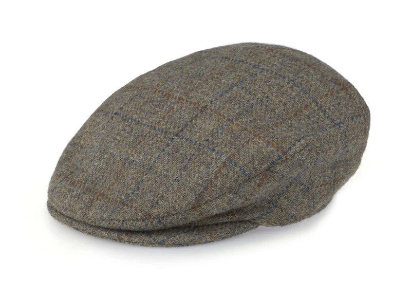 Vintage Tweed Cap - Beige Multi Checkered – Funky Skunk