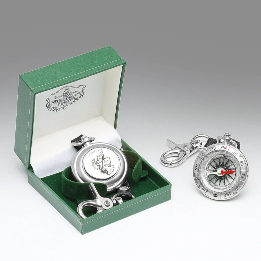 Metal Compass - Scotland Map – Funky Skunk