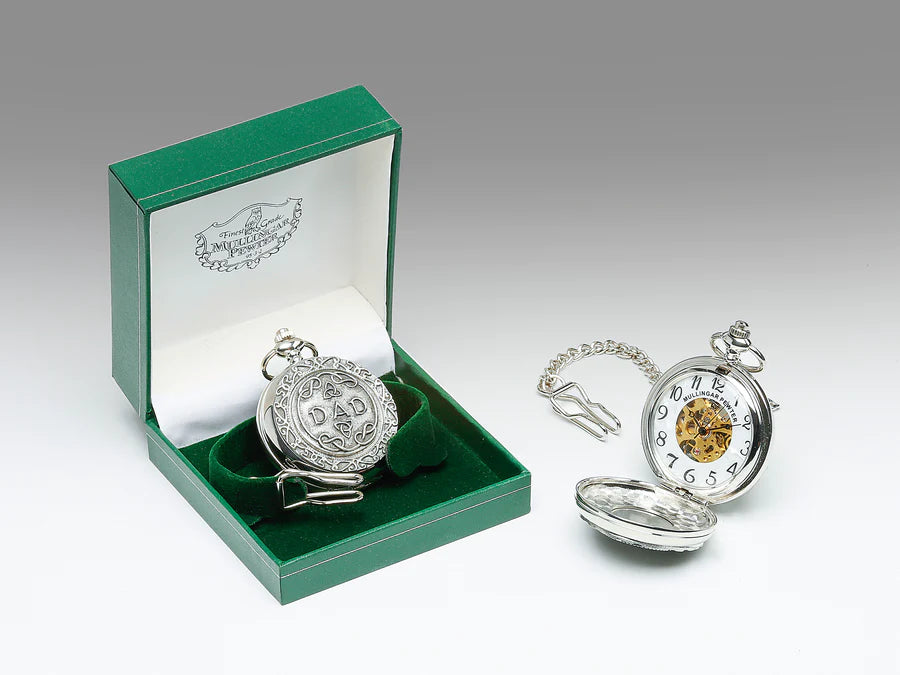 Mechanical Pewter Pocket Watch - Dad – Funky Skunk