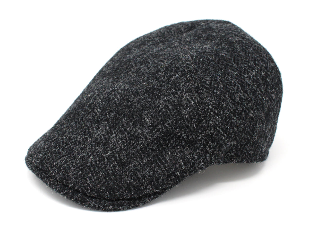 Erin Tweed Cap - Harris Gray – Funky Skunk