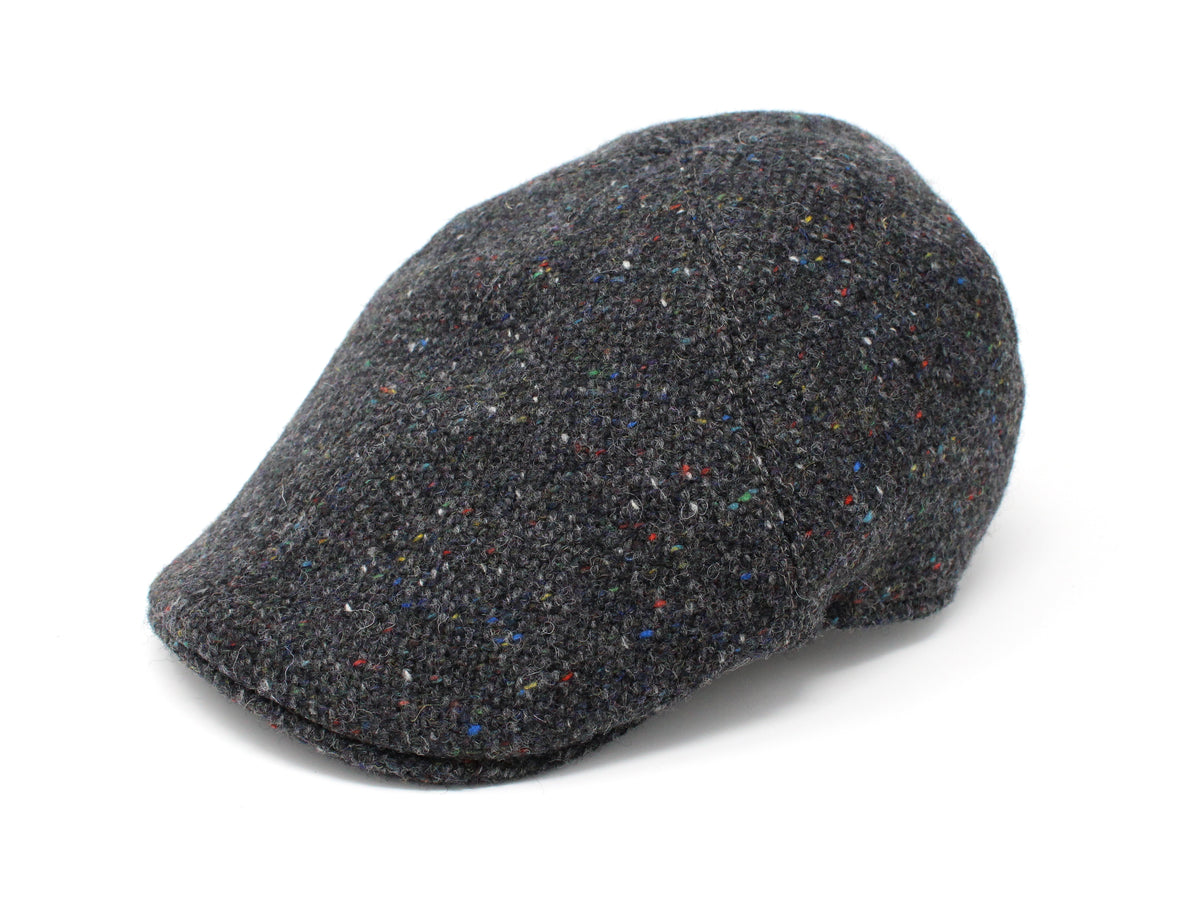 Erin Tweed Cap - Charcoal Salt & Pepper – Funky Skunk