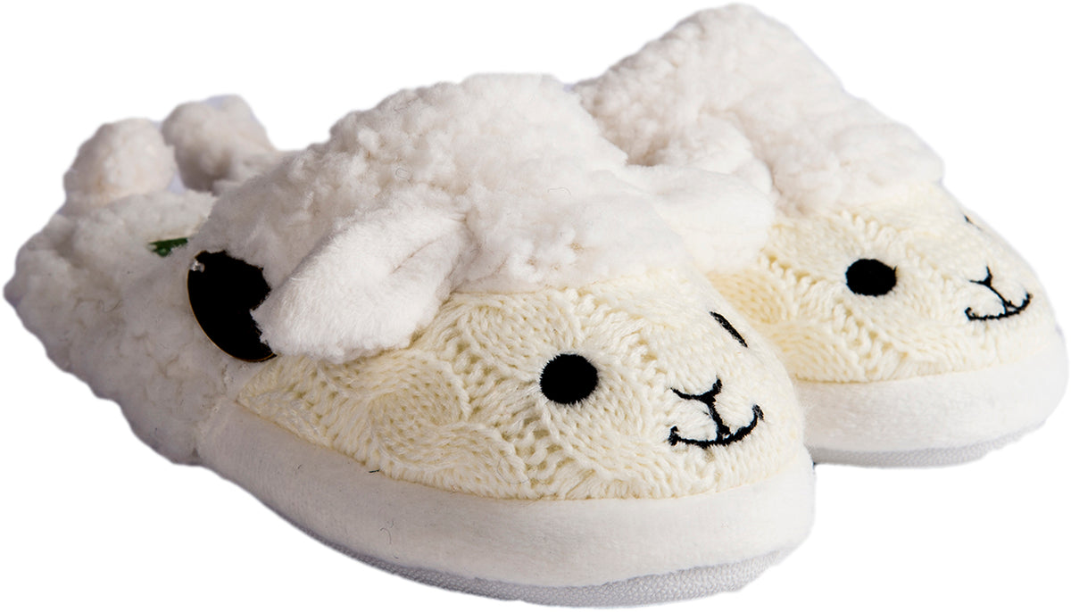 Aran Sheep Slip-on Kids Slippers – Funky Skunk